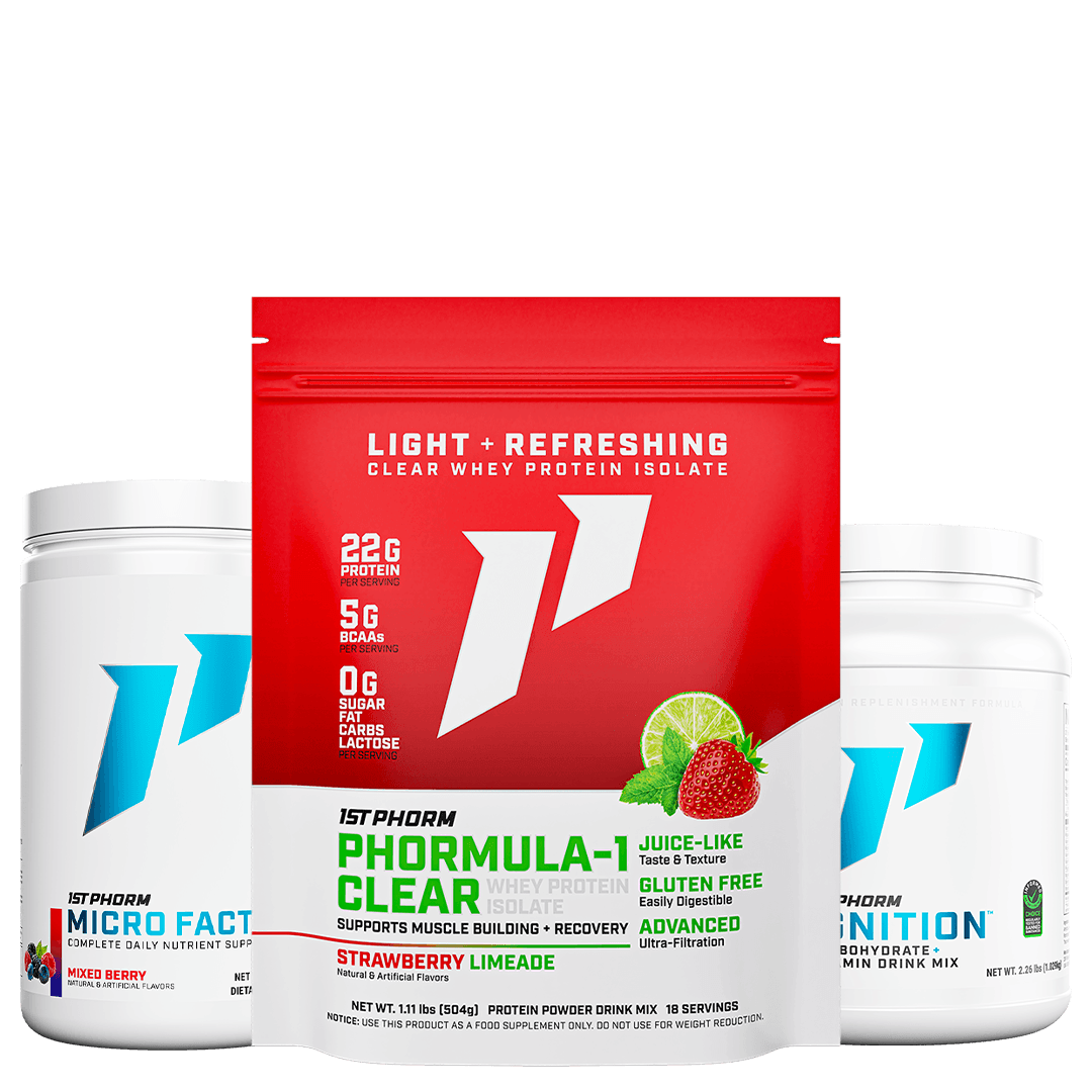 Clear Muscle Building Essentials Stack – 1st Phorm