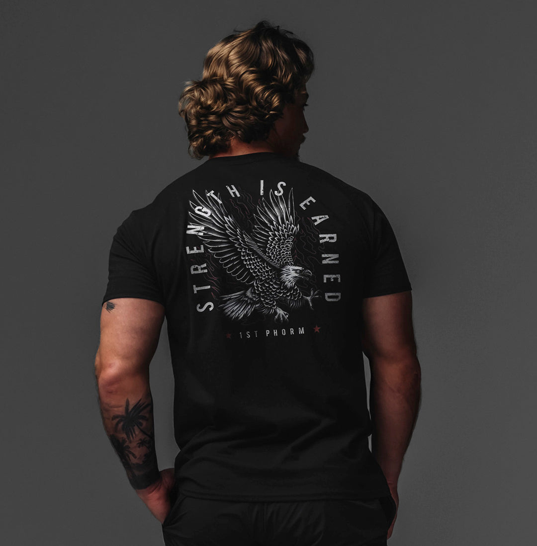 Strength Is Earned Tee – 1st Phorm