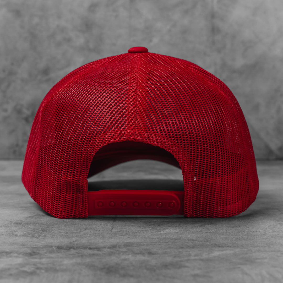 Energy Crest Cap - Red / White – 1st Phorm