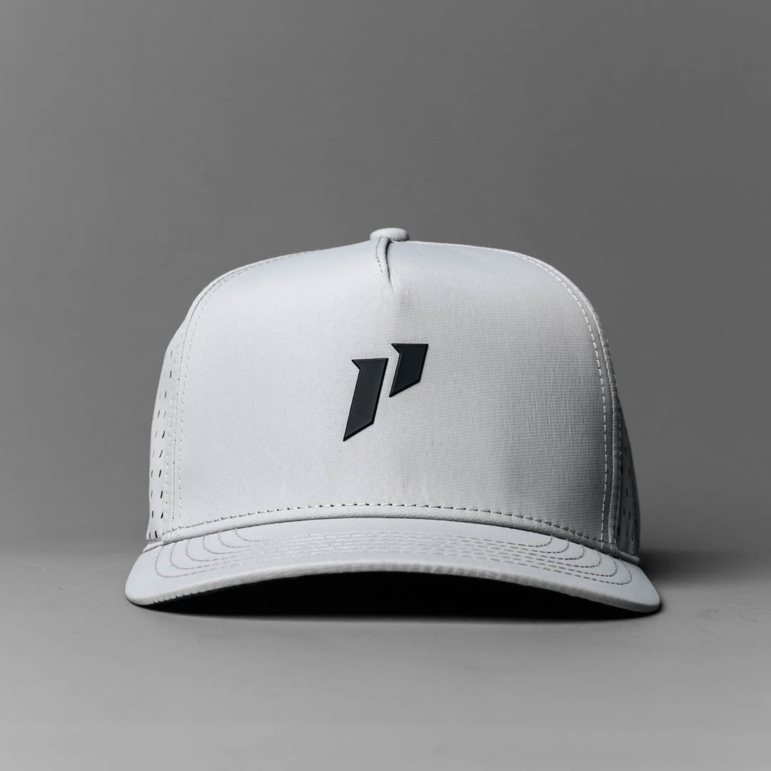 white snap back