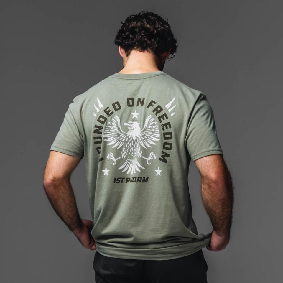 Founded On Freedom Tee – 1st Phorm
