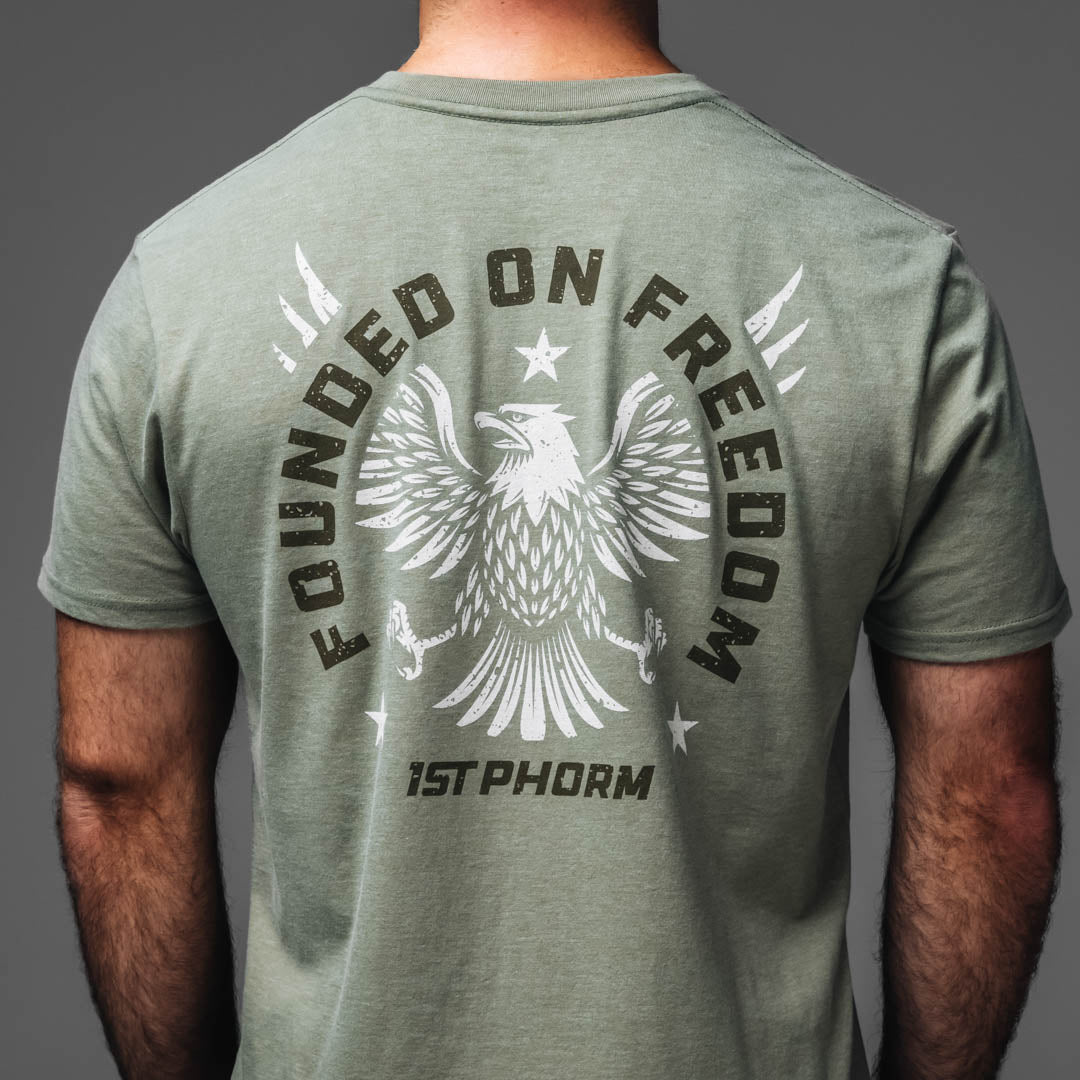 Founded On Freedom Tee – 1st Phorm