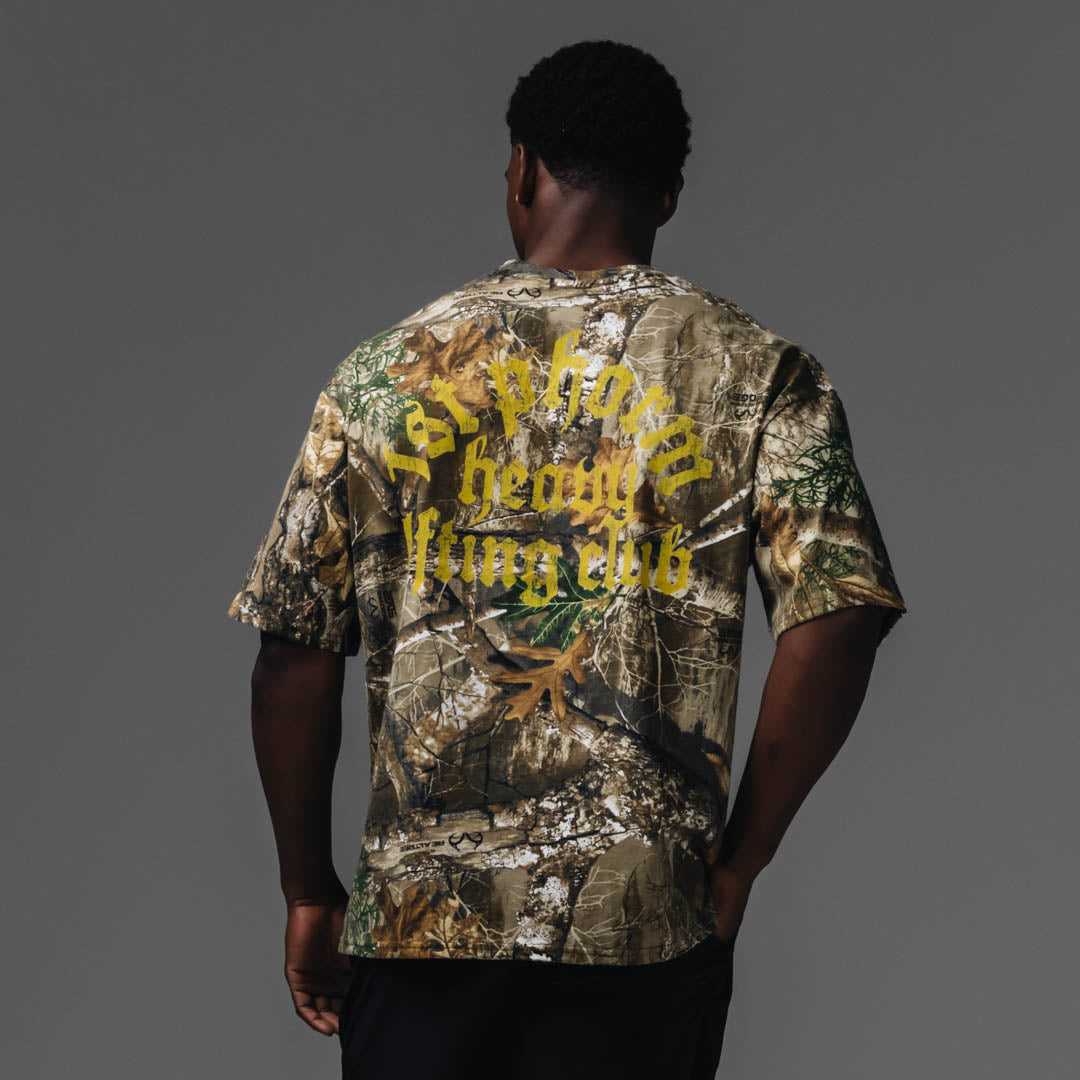RealTree Heavy Lifting Oversized Tee – 1st Phorm