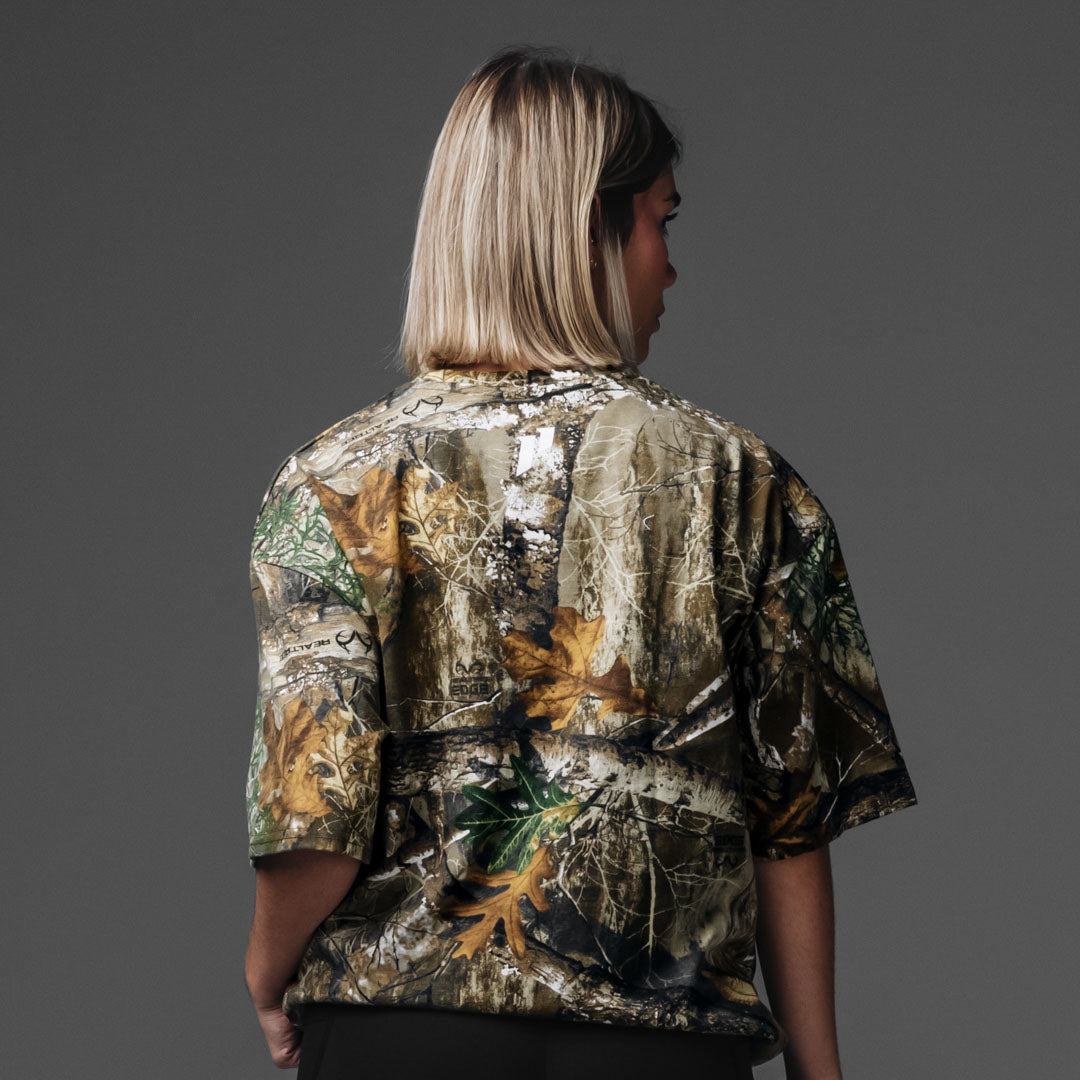 RealTree Varsity Oversized Tee – 1st Phorm