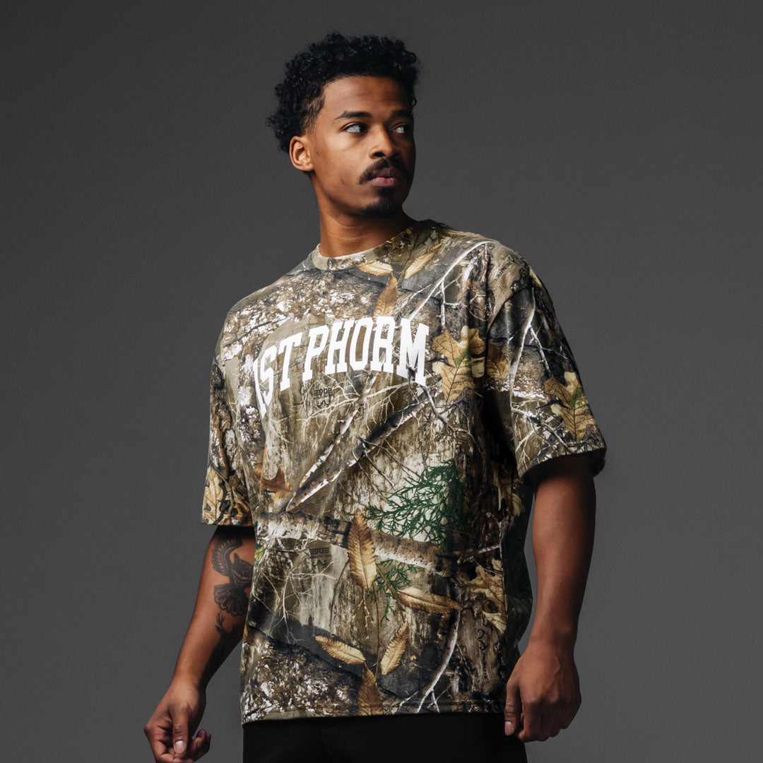RealTree Varsity Oversized Tee – 1st Phorm