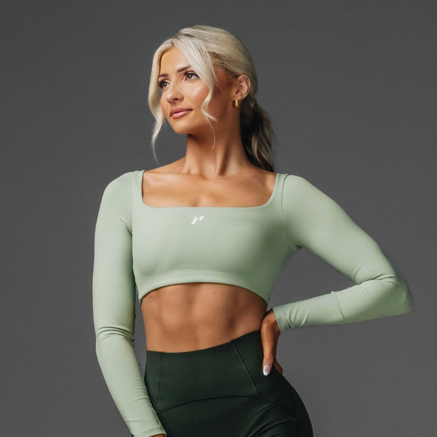 Minimalist Crop Long Sleeve – 1st Phorm